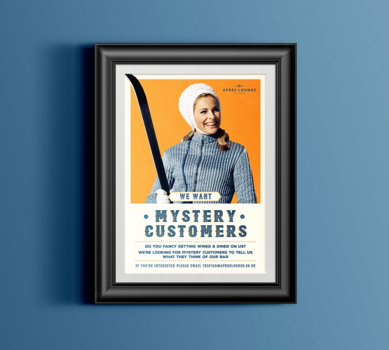 Mystery Customer Poster – The Queen of Bradgate