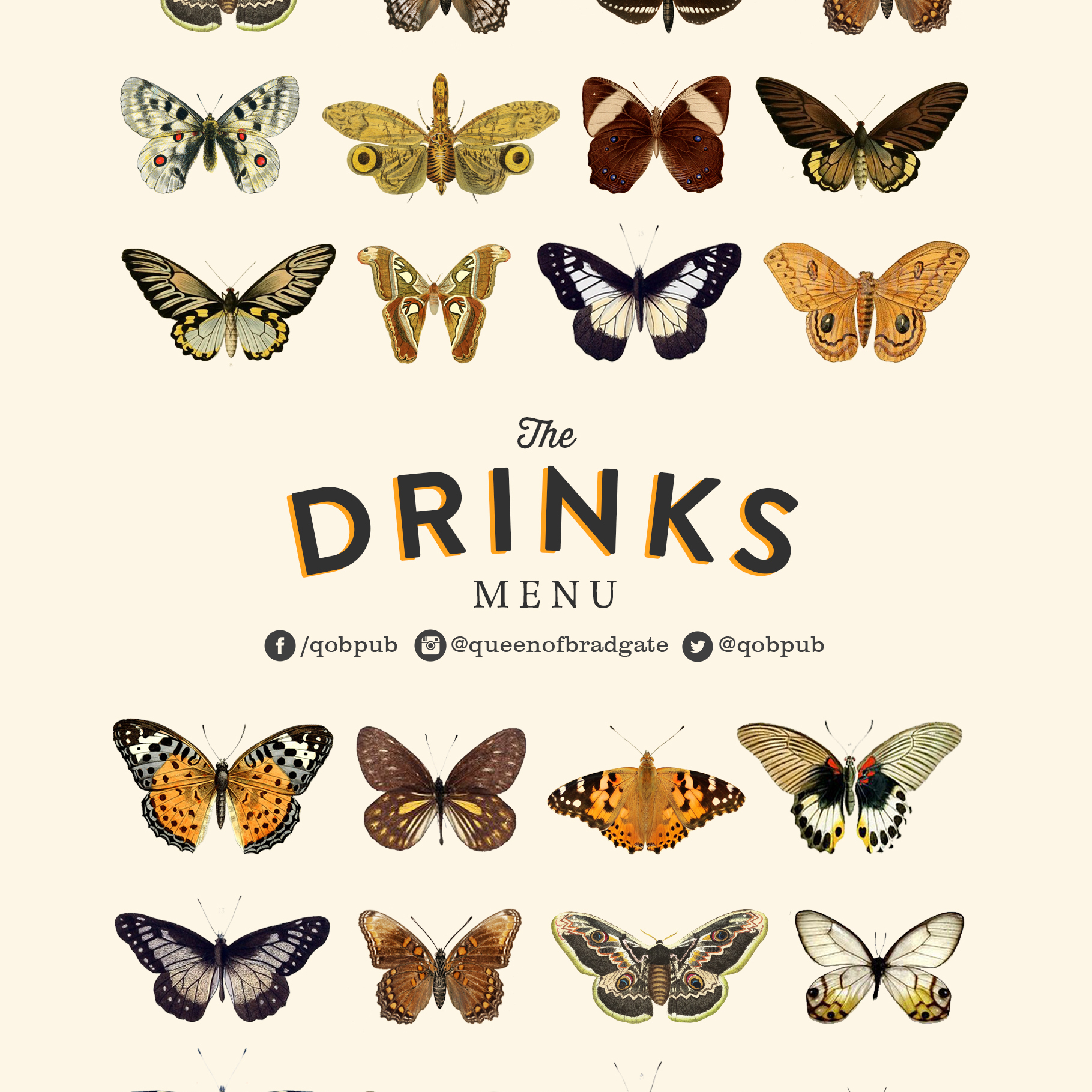 menus – The Queen of Bradgate