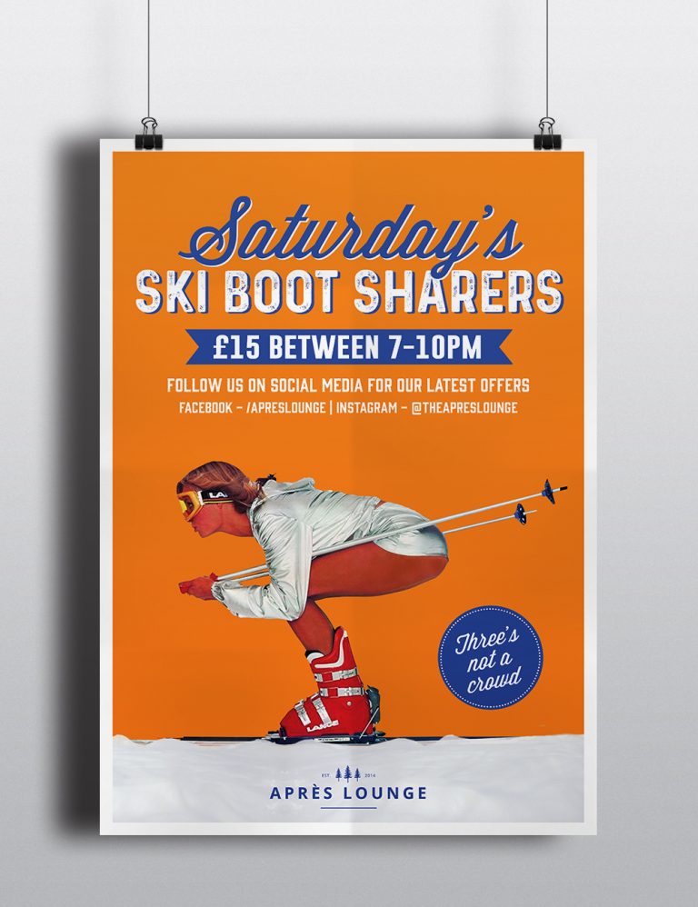 Apres Ski Boot Sharers Poster – The Queen of Bradgate
